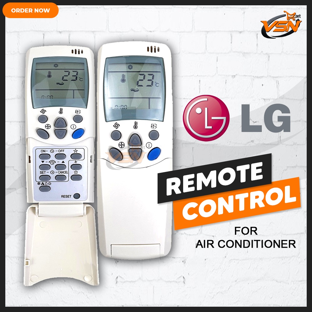 [VSNMART] LG Aircond Air Cond Remote Control Replacement Remot High ...