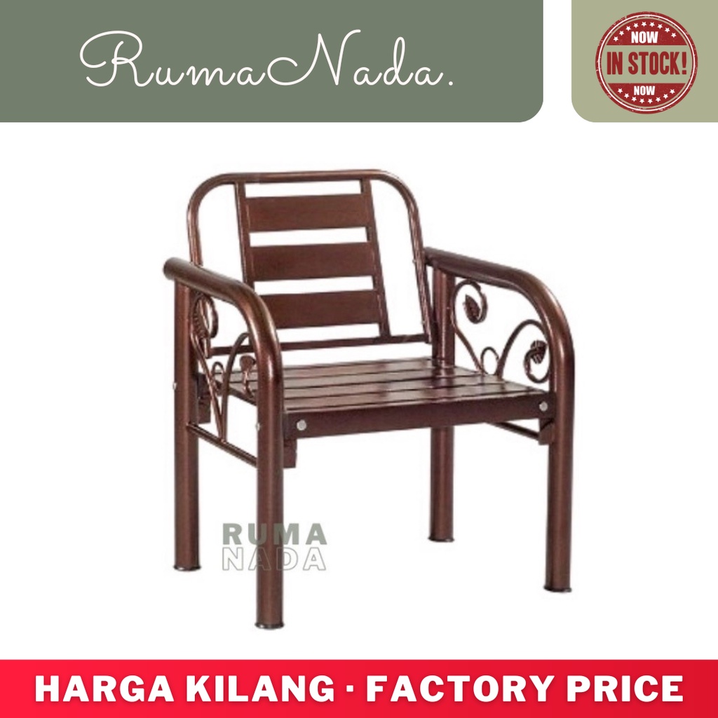 Antique Bench Chair / Single Metal Long Bench / Outdoor Garden Bench ...