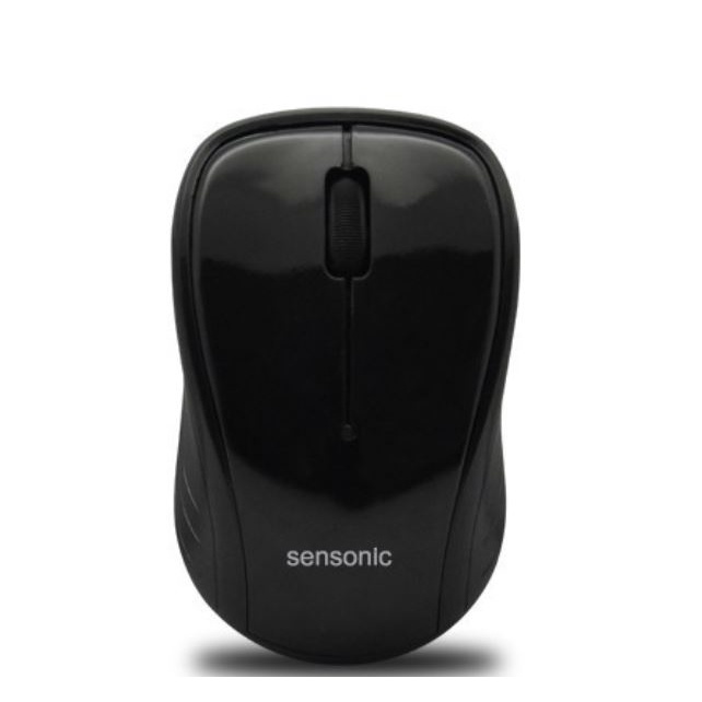 Sensonic 2.4G Wireless Mouse with Battery MX250 (BLACK) | Shopee Malaysia