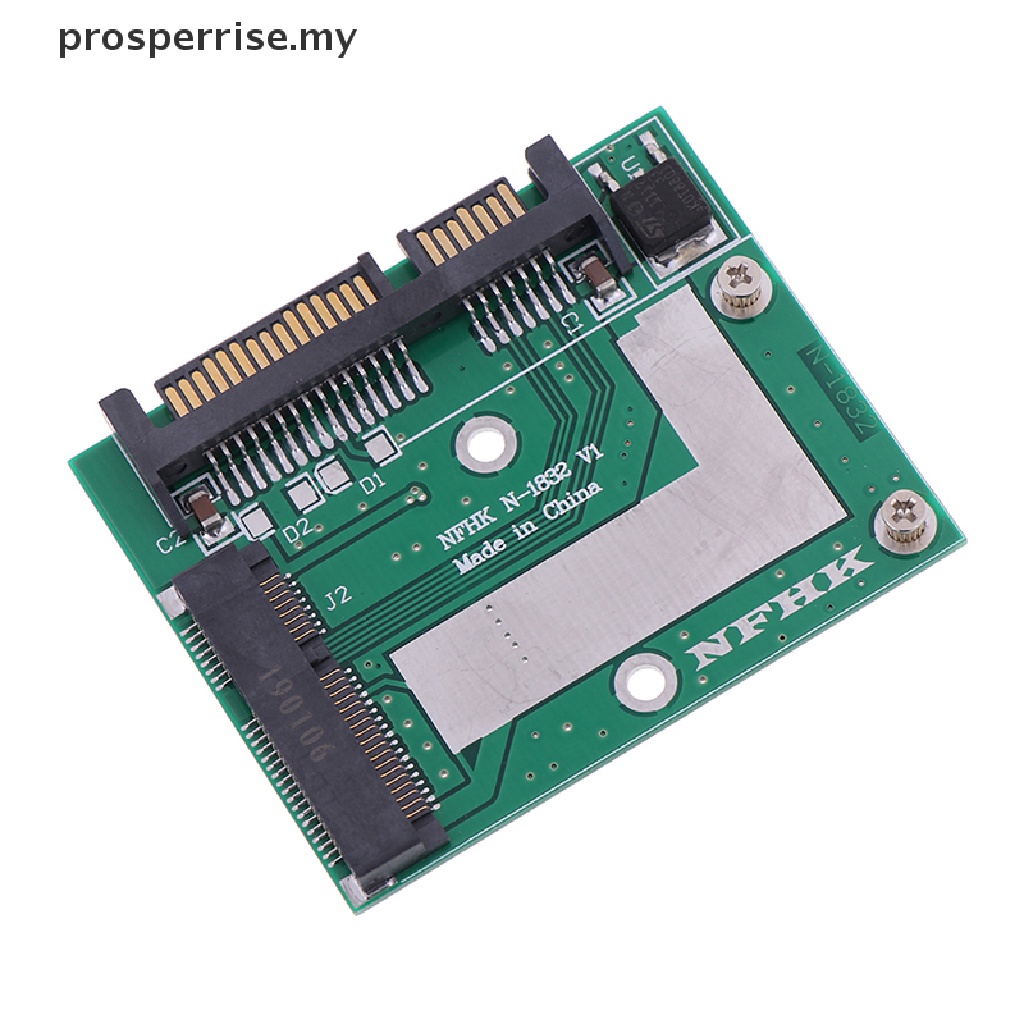 [prosperrise] mSATA SSD to 2.5'' SATA 6.0gps adapter converter card ...