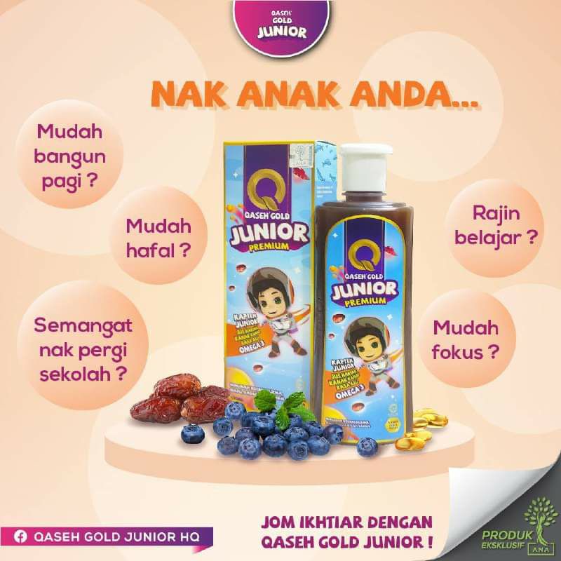 PROMOSI QASEH JUNIOR PREMIUM | Shopee Malaysia
