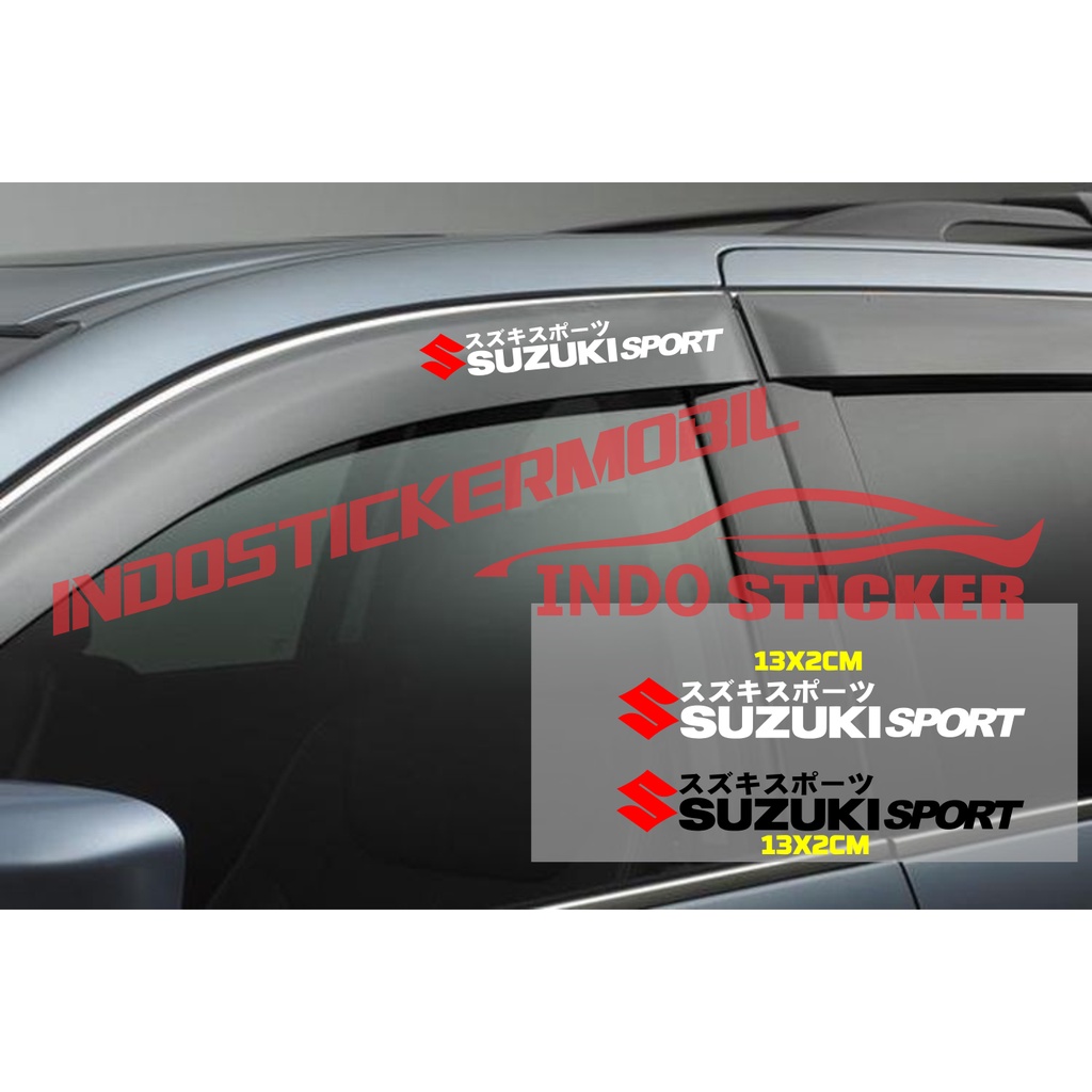 Japanese Kanji suzuki Water Gutter sticker, universal suzuki sports car ...