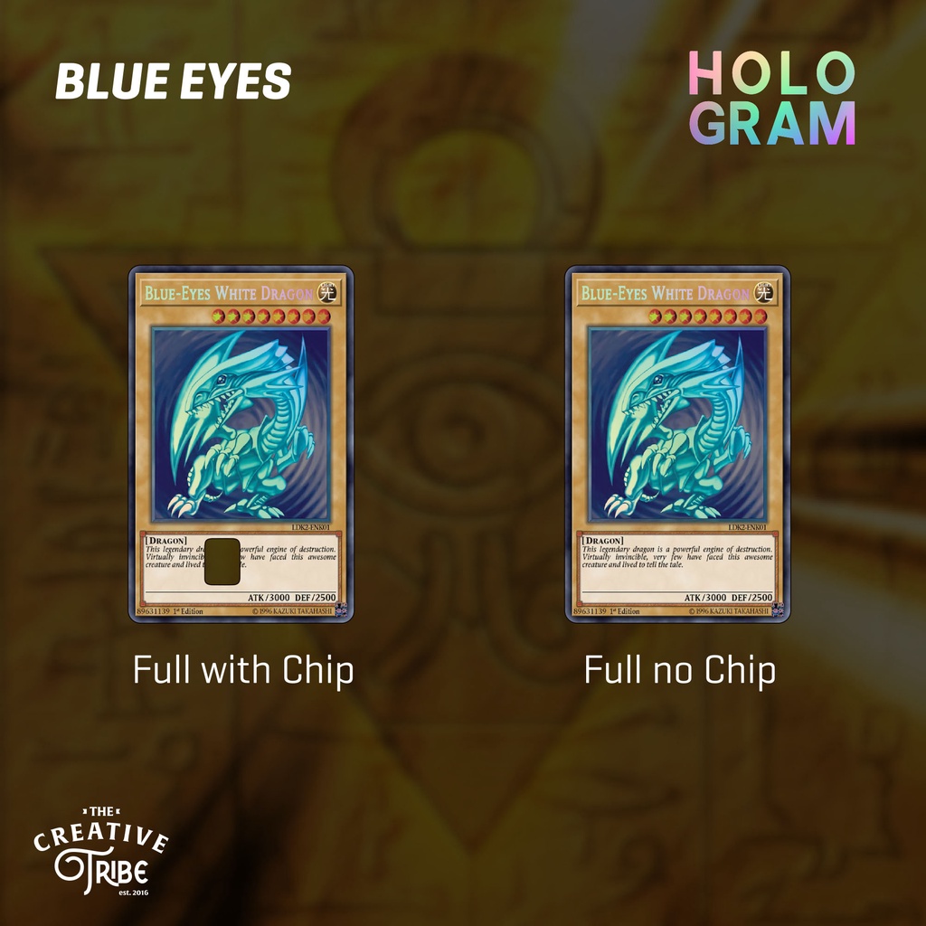 Yugioh HOLOGRAM Skin Card Sticker - Vinyl ATM Debit Credit Emoney Flazz ...