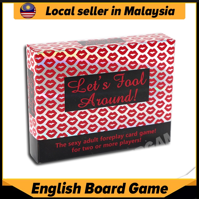 Couples Game Lets Fool Around Foreplay Romantic Card Game For Couples | Shopee Malaysia