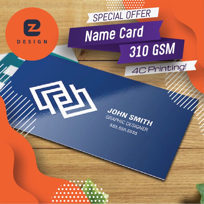 Business Card Printing / 310 gsm ArtCard Printing / Name Card Printing ...