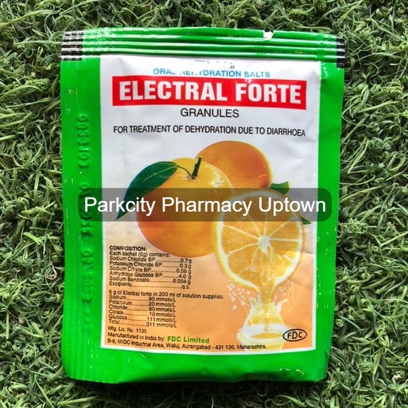 Electral Oral Rehydration Salt Forte Granules 1 Packet | Shopee Malaysia