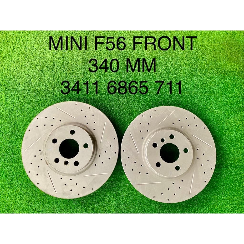 BMW MINI F55 F56 F57 WORKS JCW BRAKE DISC FRONT 340MM(PRICE FOR 1 ...