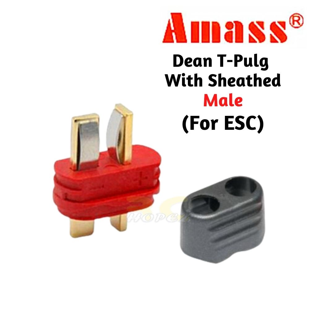 Amass Sheathed T-Plug Dean Male & Female (1 Pair) A-TP | Shopee Malaysia
