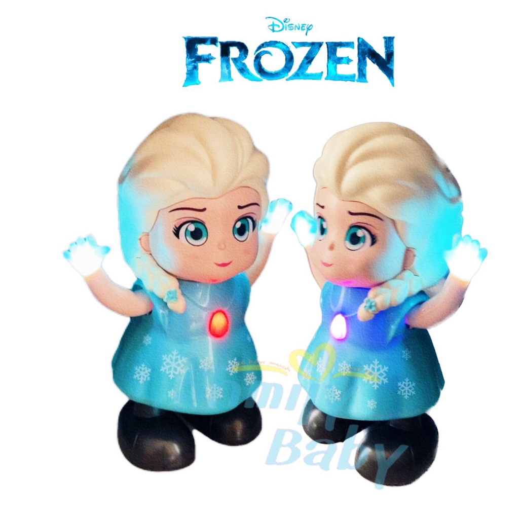 Frozen Elsa Anna Snow White Princess Dancing Dance Robot Toys Girl ...