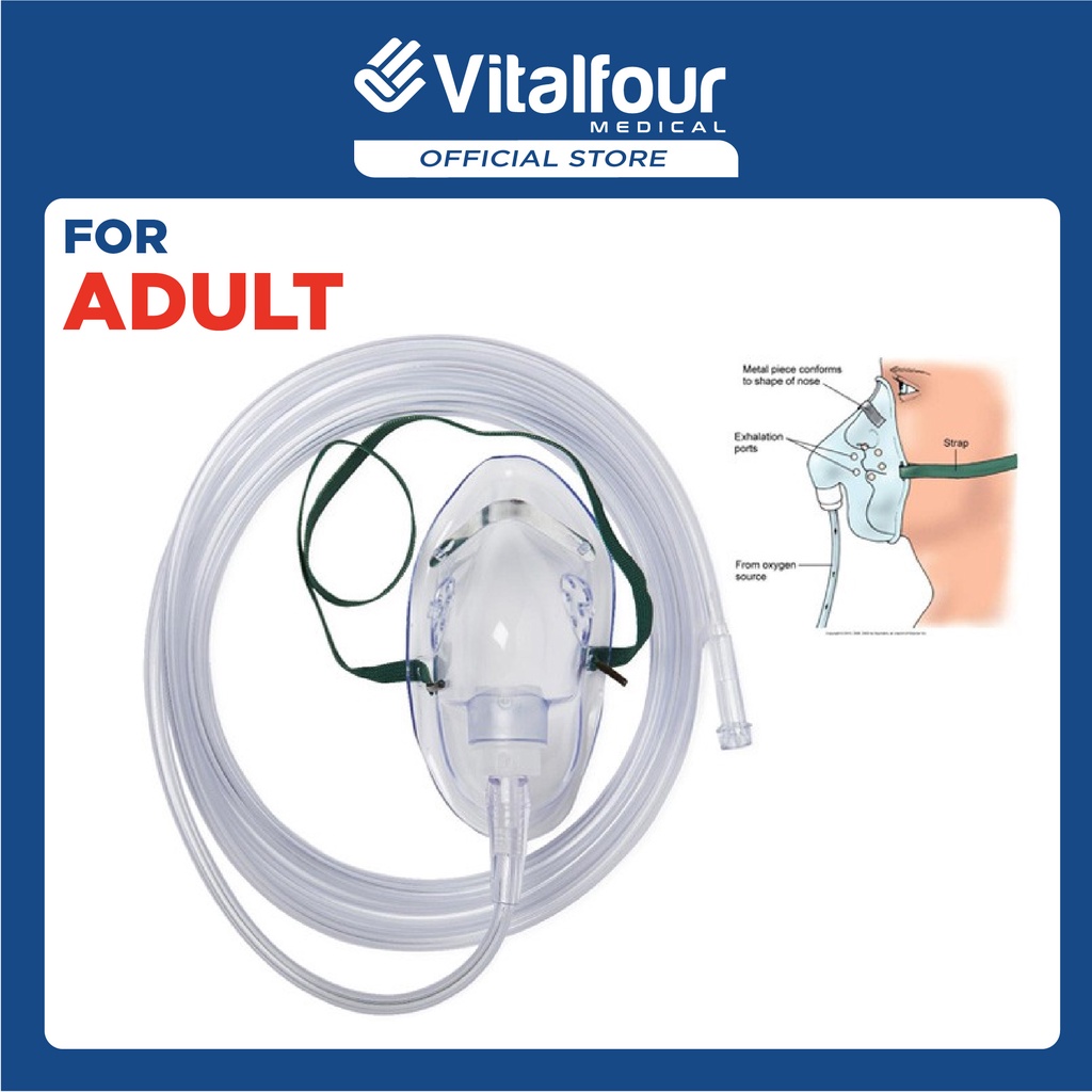 Simple Oxygen Mask For Adult | Shopee Malaysia