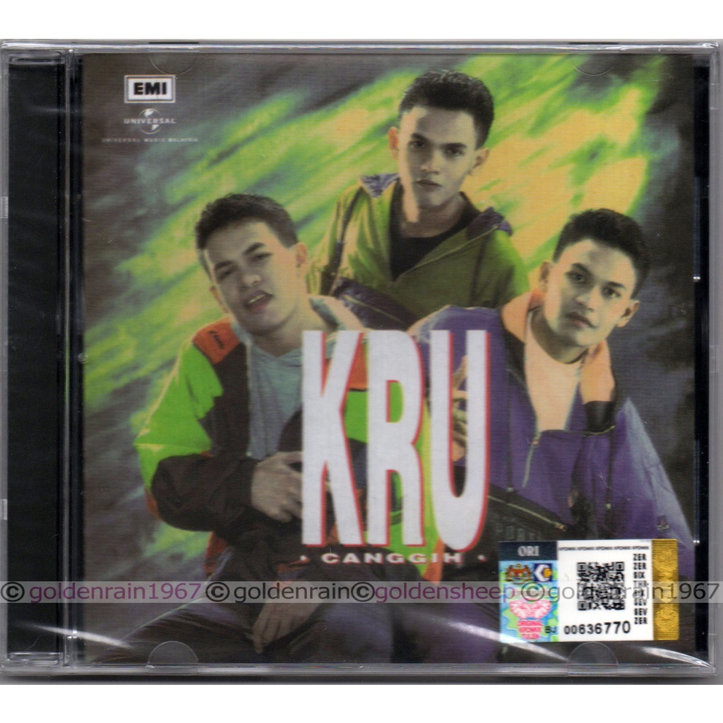 KRU (Band) - Canggih 2017 EMI / UNIVERSAL MUSIC CD (POP R&B / HIP-HOP ...