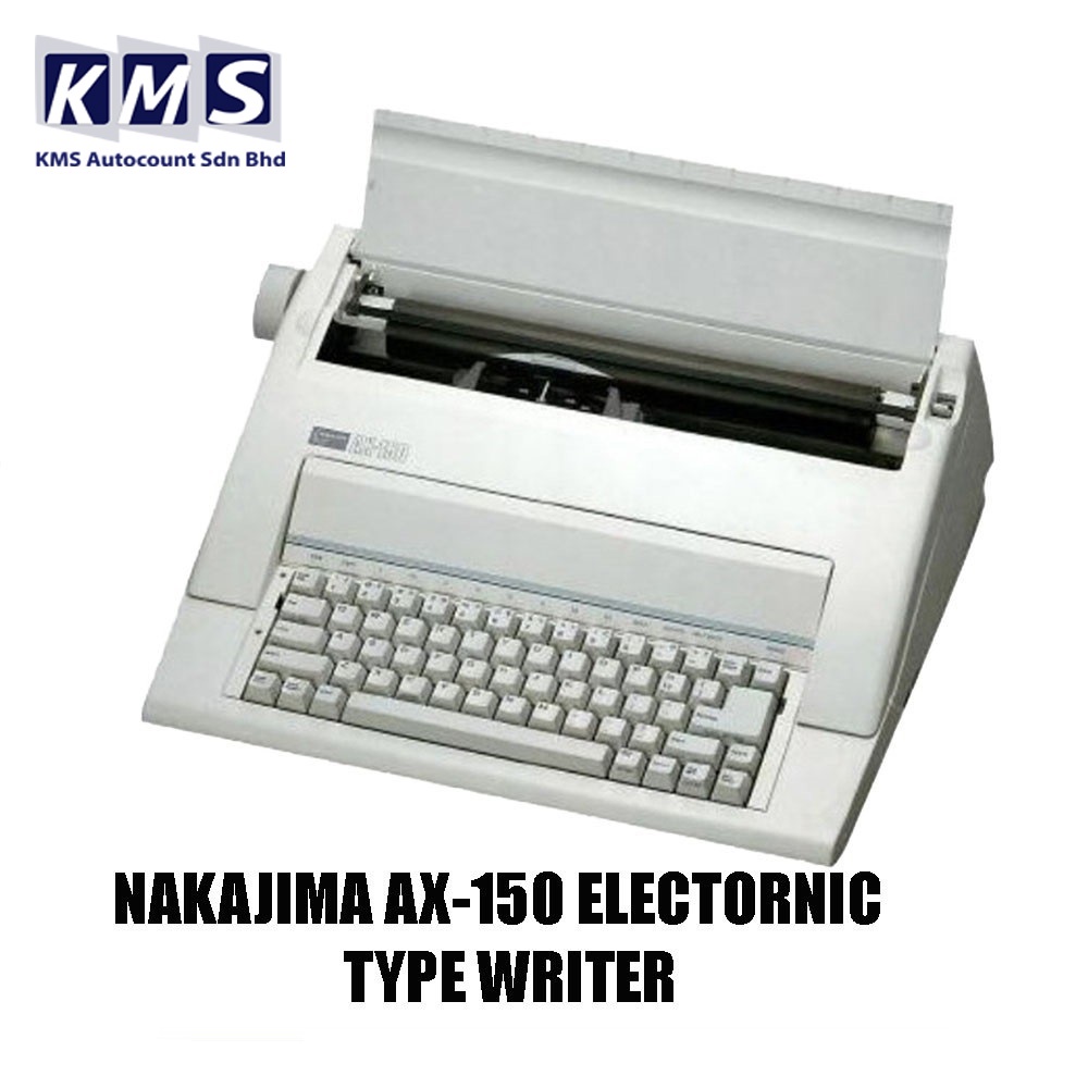 Nakajima AX-150 Electronic Typewriter | Shopee Malaysia