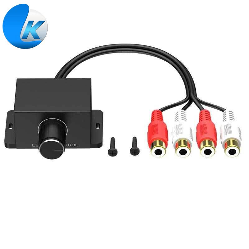 CLAITE Car Power Amplifier Volume Regulator Potentiometer RCA - LC-1 ...