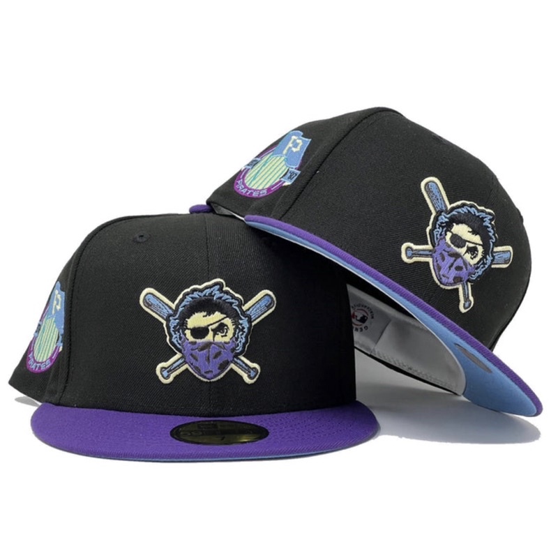 NEW ERA 59FIFTY MASK PIRATES TWO TONE PURPLE FITTED CAP | Shopee Malaysia
