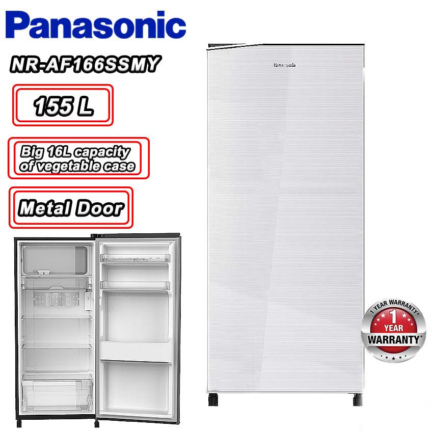 Panasonic Single Door Fridge/Peti Sejuk/Peti Ais 1 pintu 151L [ NR ...