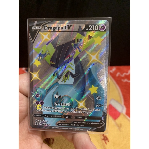 Pokemon Tcg - Dragapult V Promo shiny | Shopee Malaysia