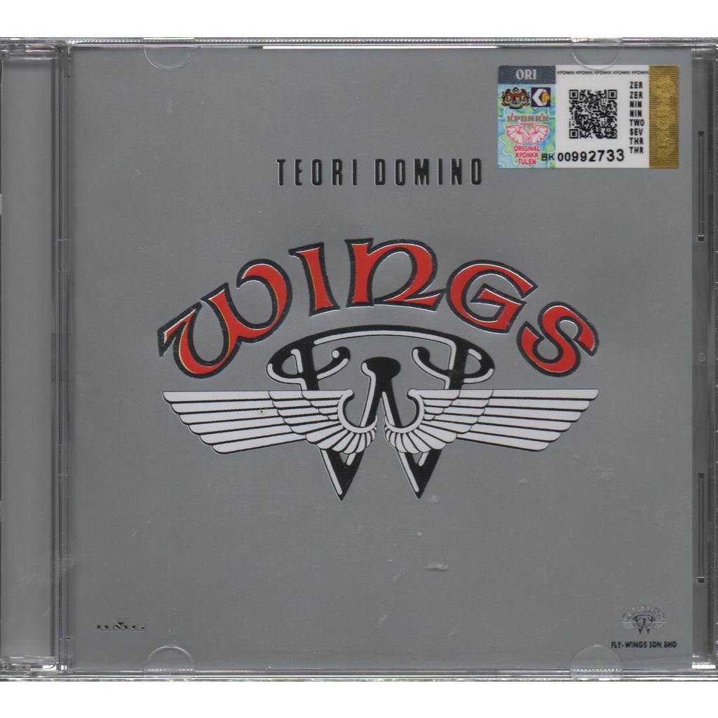 CD WINGS - Teori Domino ( 9 Lagu-Lagu ) | Shopee Malaysia