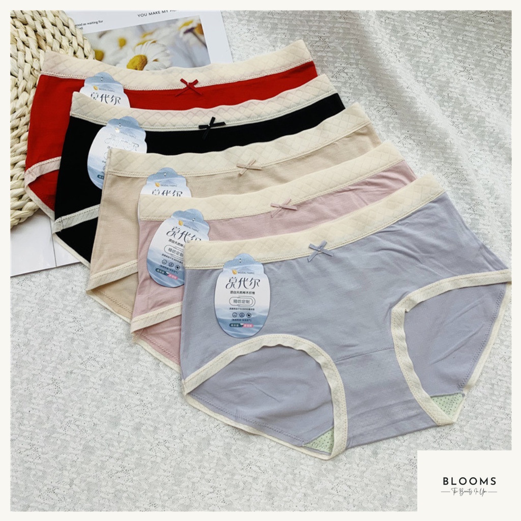 [BLOOMS] Japan Style Modal Airy Lace Seamless Women Panties ...