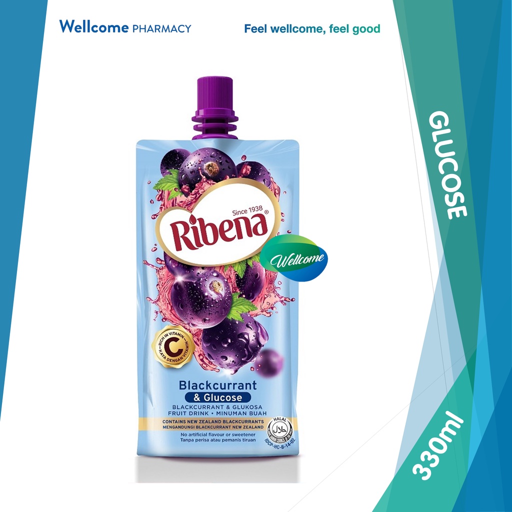 Ribena Cheerpack Blackcurrant Glucose - 330ml | Shopee Malaysia