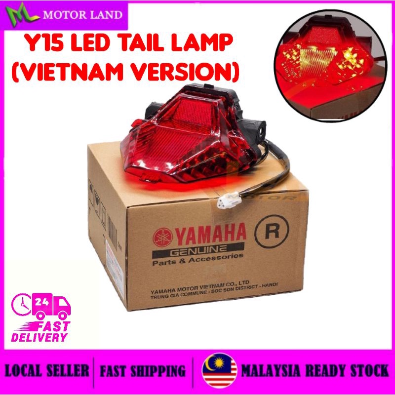 YAMAHA Y15 Y15Z Y15ZR LC150 EXCITER LED TAIL LAMP STANDARD VIETNAM ...
