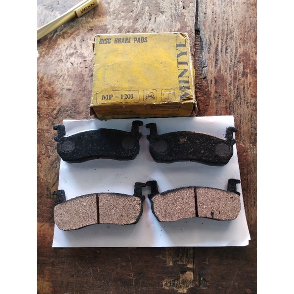 NISSAN MARCH K10 BRAKE PAD FRONT MADE IN MALAYSIA MINTYE | Shopee Malaysia