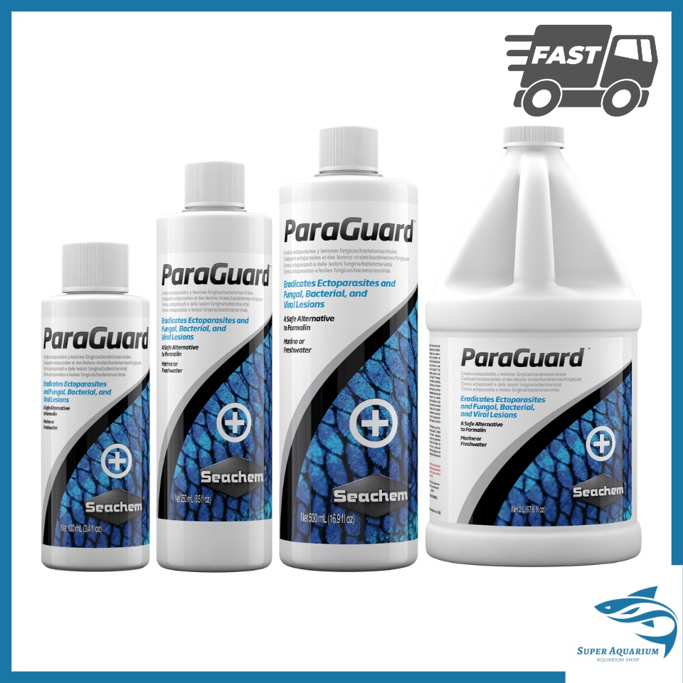 Seachem ParaGuard (100ML/250ML/500ML) | Shopee Malaysia