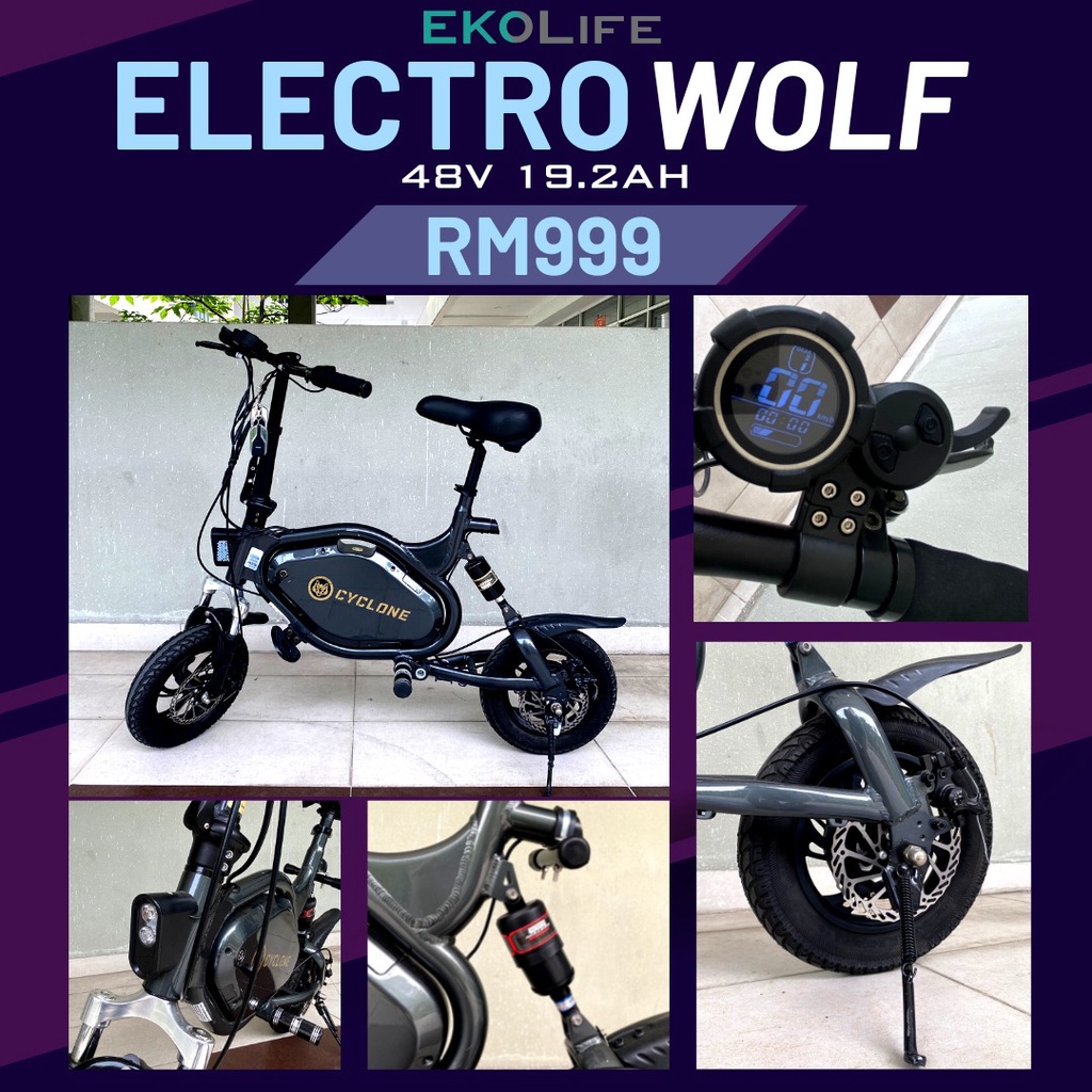 Electro Wolf Electric Scooter (USED) | Shopee Malaysia