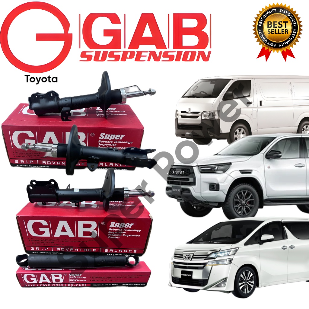 Original GAB Absorber TOYOTA- Hilux KUN25,TGN51,INNOVA,KDH200,RUSH ...