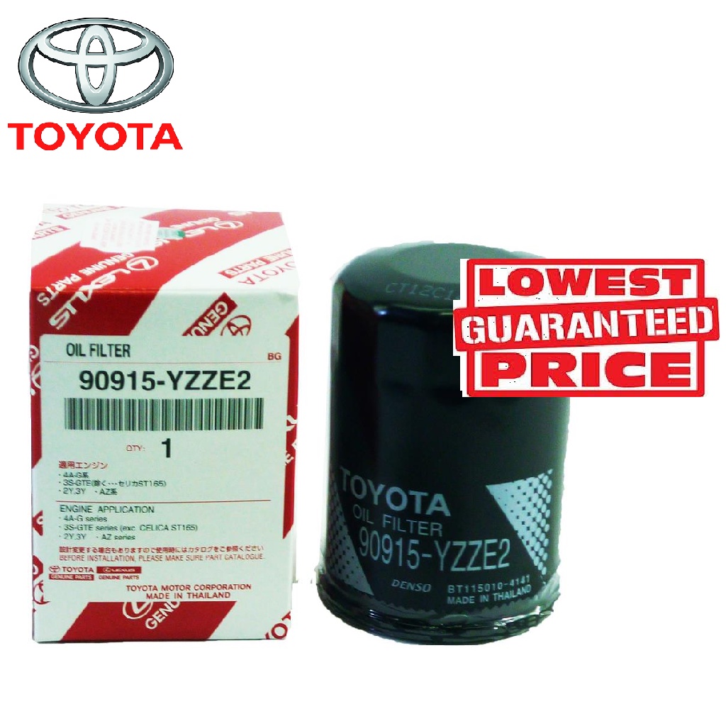 TOYOTA 100% Original Genuine Oil Filter 90915-YZZE1 Suitable For Vios ...