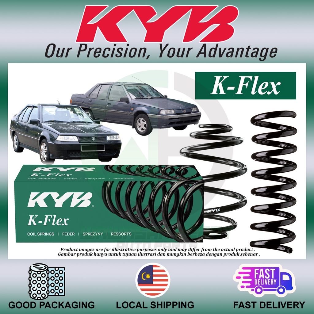 Proton Saga , Iswara , Lmst Front / Rear Coil Spring Heavy Duty Kayaba ...