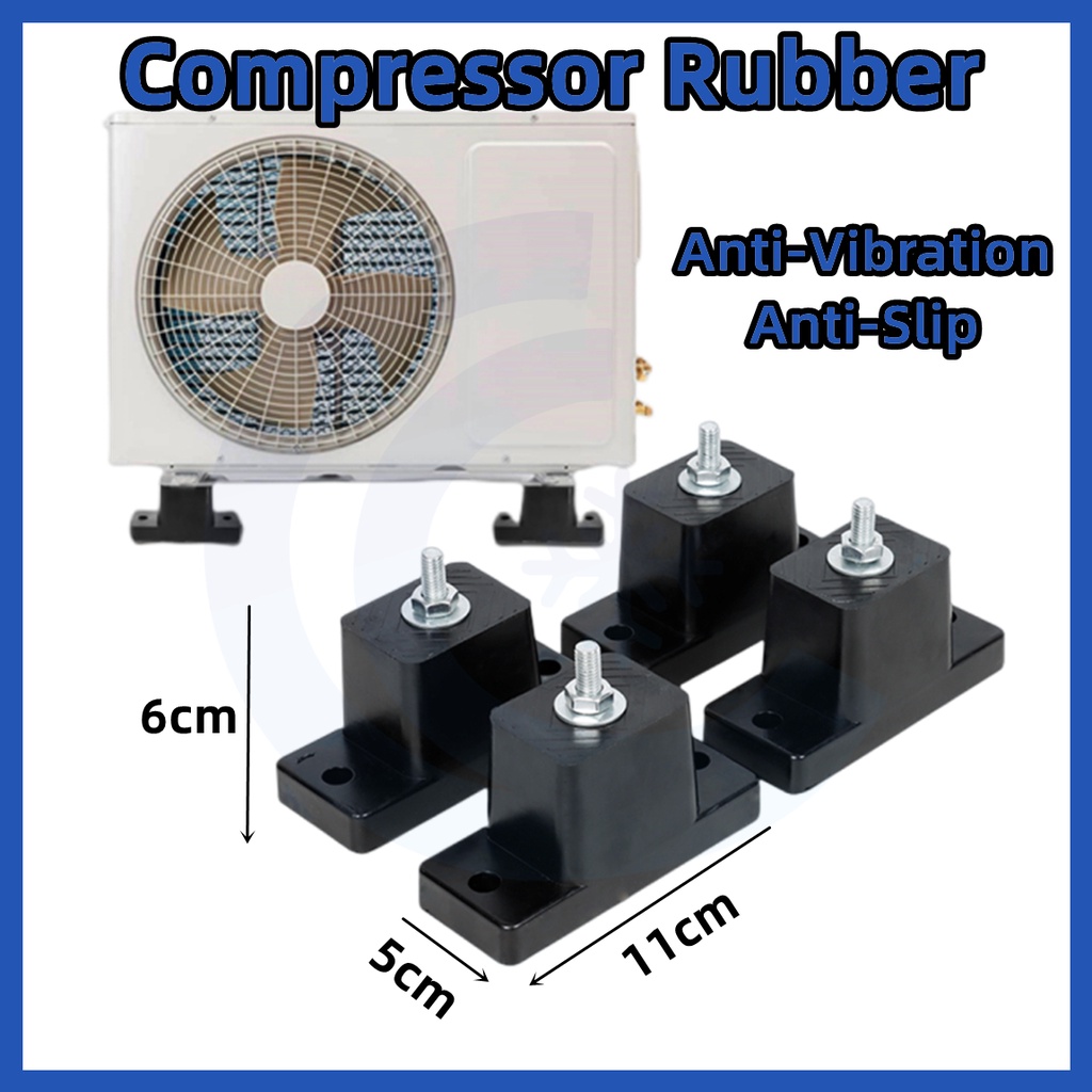 Rubber Stand Aircond Compressor Anti-Vibration Rubber Stand Rubber ...