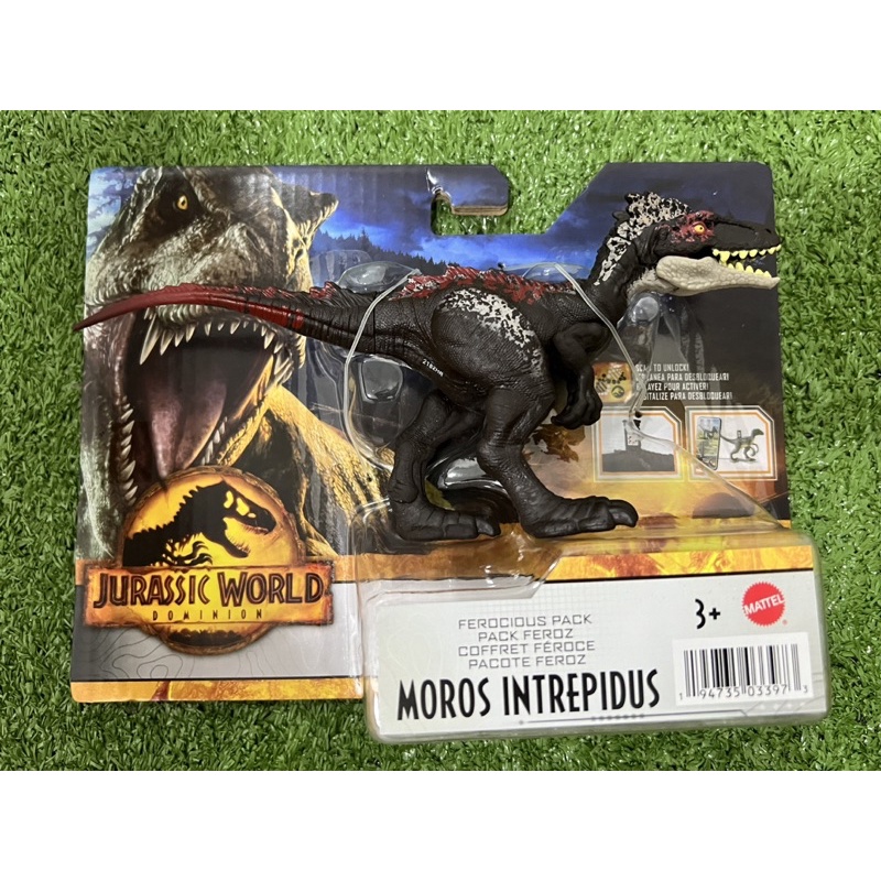 Mattel Jurassic World Dominion Ferocious Pack Moros Intrepidus (3rd ...