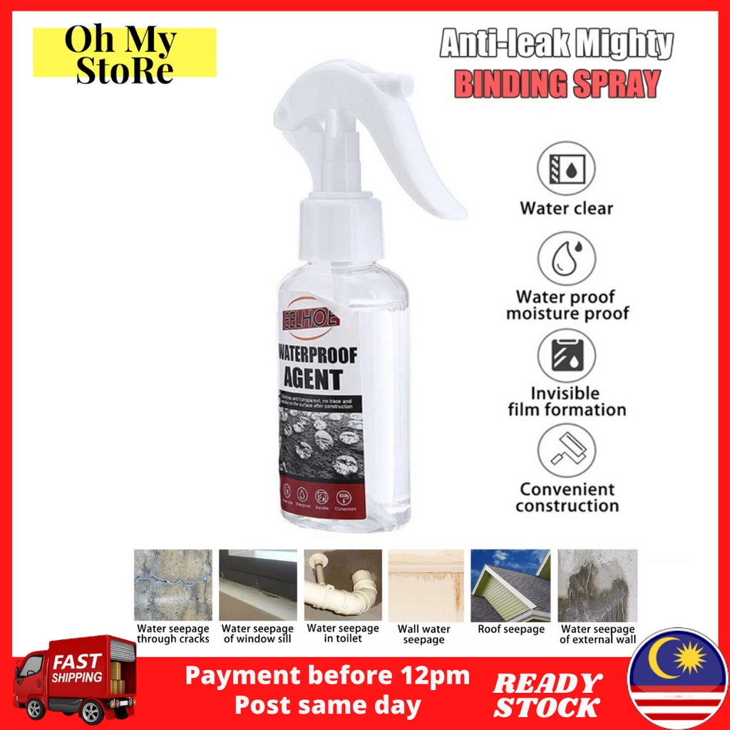 Super Strong Bonding Spray Anti Leaking Tampal Bumbung Waterproof Glue ...