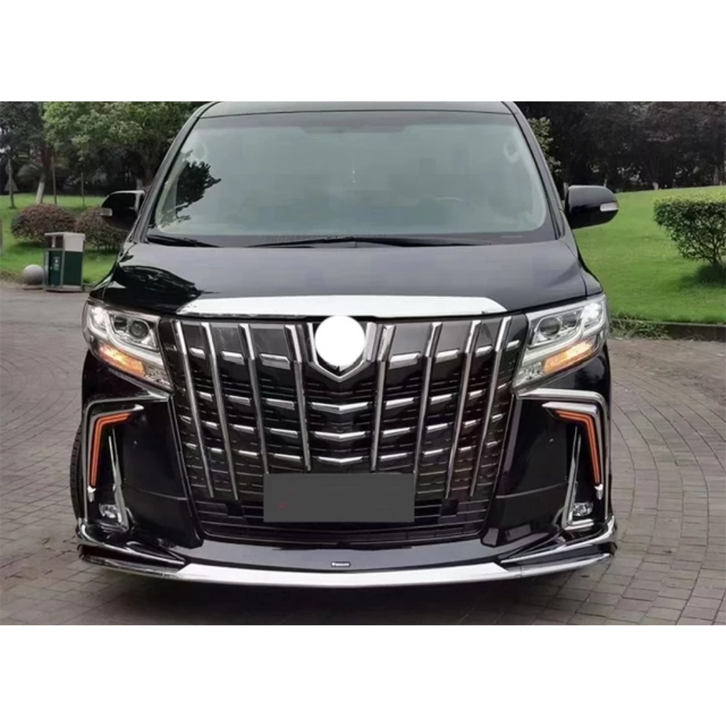 agh30 2018 Toyota alphard sc front bumper depan set pp fit untuk 2015 ...