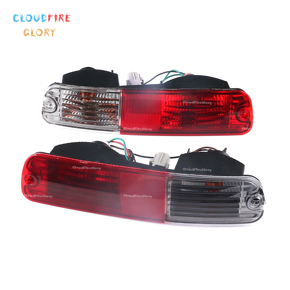 MN133775 MN133776 Pair LH RH Rear Bumper Lamp Signal Tail Light ...