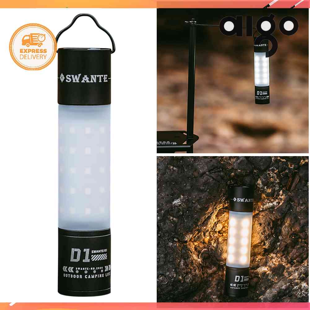 🚚Saham Malaysia🚚 Swante LED Camping Lamp Waterproof 2600mAh Hanging ...