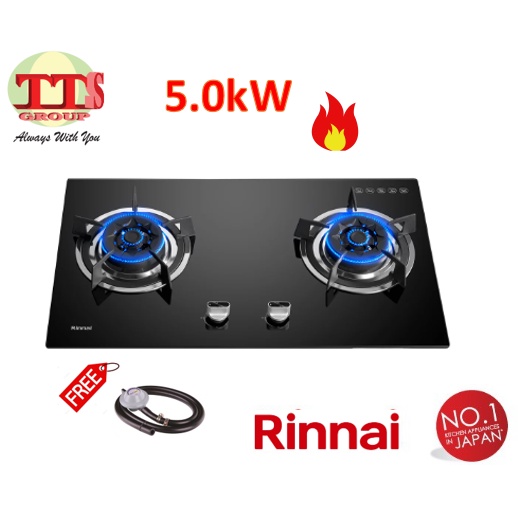 TTS-Rinnai RB-782G 2-Burner Flexi Hob Built-in Gas Hob | Shopee Malaysia