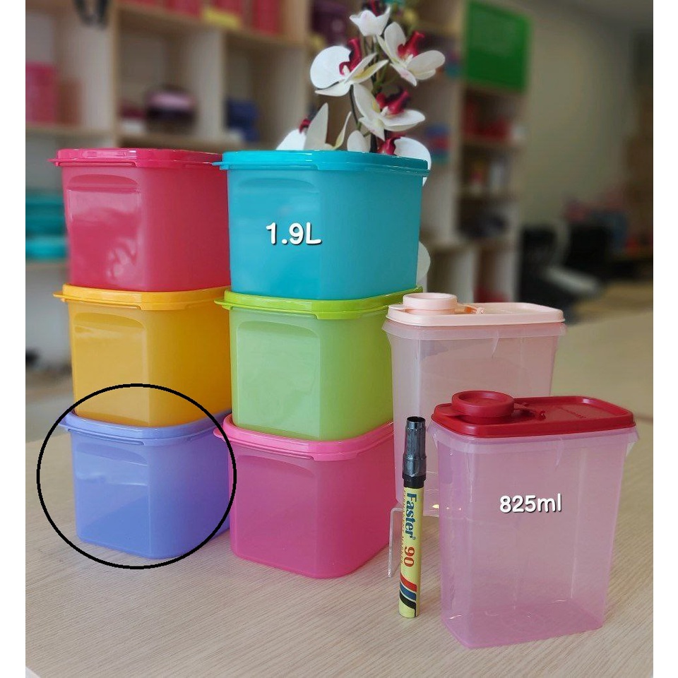 Tupperware Modular Mates Mini Rectangular II ( 1.9L ) - 1 unit | Shopee ...