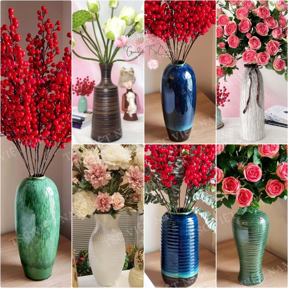 38 cm High Flower Arrangements - High-Class Ceramic Flower Vases ...