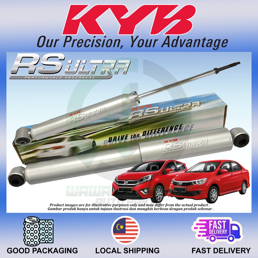 Perodua Axia , Bezza Rear Heavy Duty & Performance Shock Absorber KYB ...