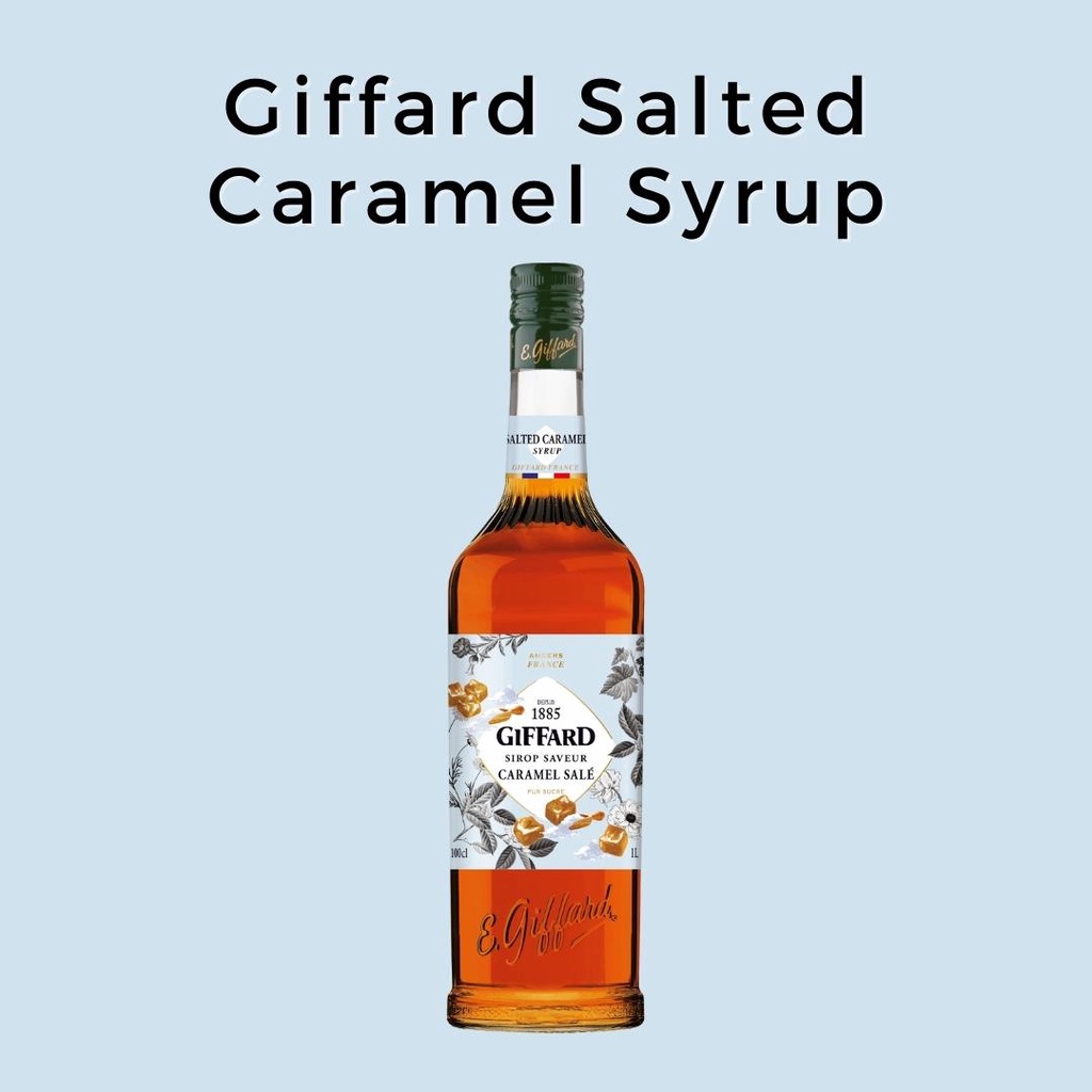 Giffard Salted Caramel Syrup (1litre) | Shopee Malaysia