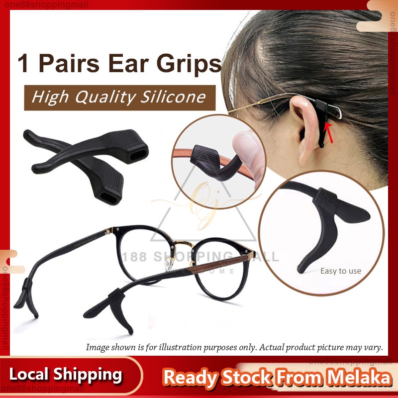 Anti Slip Ear Hook Eyeglass Eyewear Accessories Eye Glasses Silicone ...