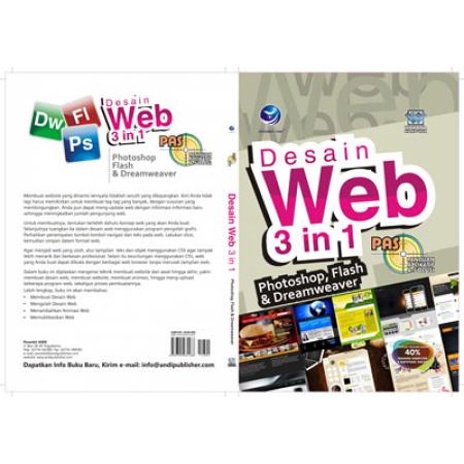 Pas: 3 in 1 Web Design (Photoshop, Flash & Dreamweaver) | Shopee Malaysia