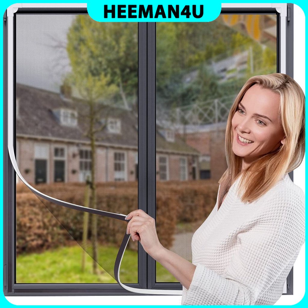 Heeman4u DIY Magnetic Self-Adhesive Mosquito Net Window Mesh Magnet ...