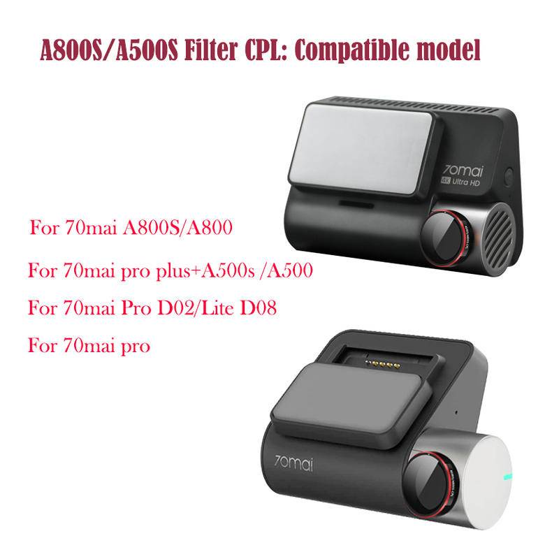 For 70 Mai Dash Cam A800S CPL Polarizing 70Mai Pro Plus+A500S Or RC06 ...