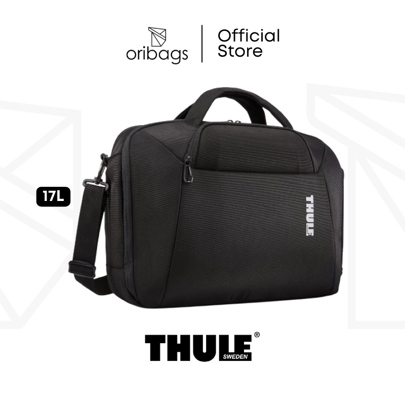 Thule Accent briefcase 17L - Black | Shopee Malaysia