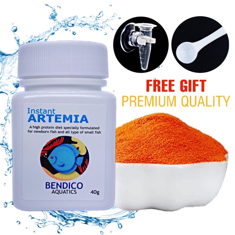 Instant Artemia BBS For Newborn Fish Makanan Anak Ikan Guppy Fry Ikan ...