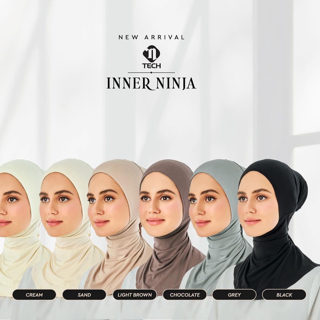 N-TECH INNER NINJA & INNERNECK BY NAELOFARHIJAB 100% ORIGINAL | Shopee ...