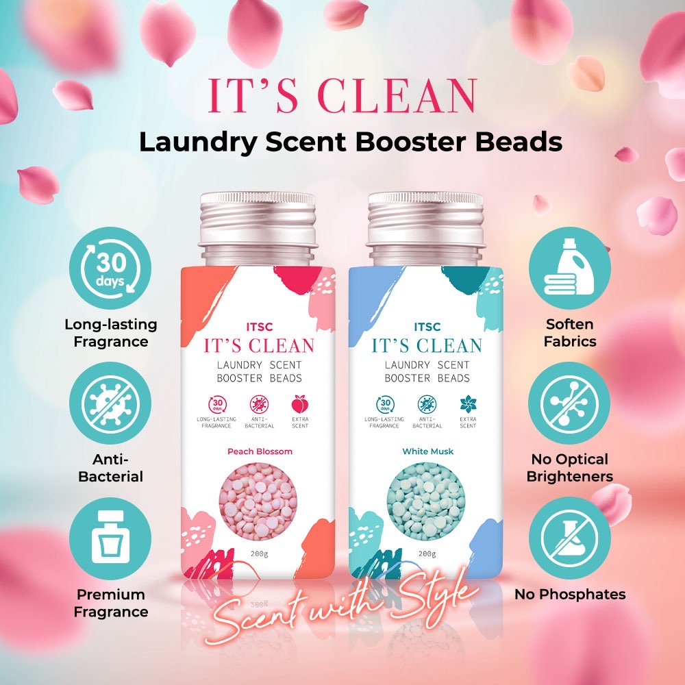 ITSC IT'S CLEAN Laundry Scent Booster Beads 200g Laundry Fragrance ...