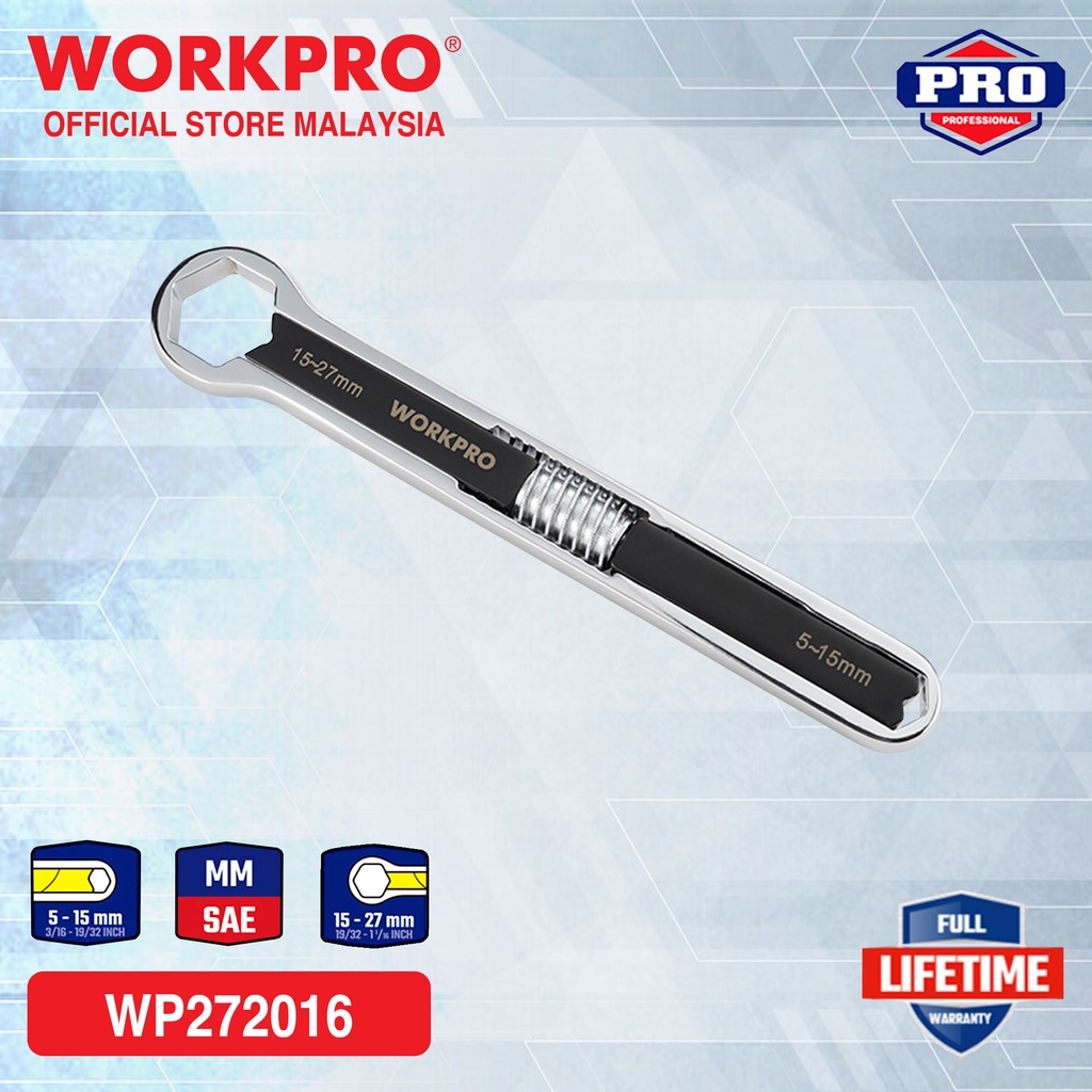 WORKPRO Universal Wrench (METRIC & SAE) | Shopee Malaysia